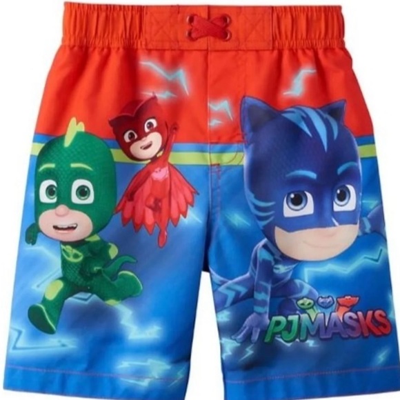 Disney | Swim | Pj Masks Boys Swim Trunks Shorts Bathing Suit Swimsuit ...